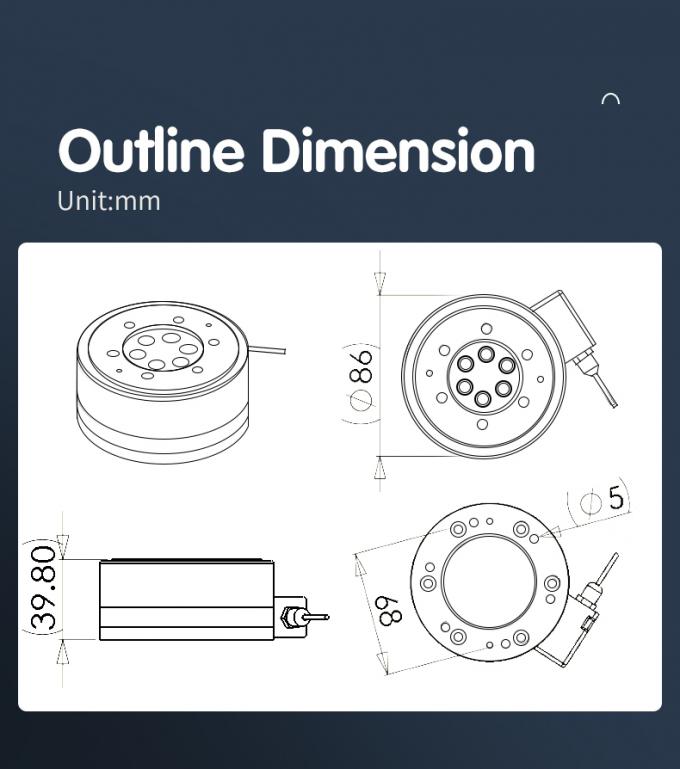 Stainless Steel Multidimensional Transducer Multi Axis Transducer 6 ...